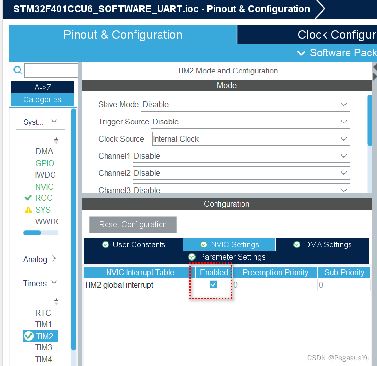 Stm32 Gpio模拟uart串口：外部时钟及tim方式stm32外部的同步时钟沿触发 Csdn博客 