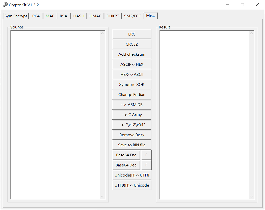 功能丰富的算法工具,支持RSA,ECC,SM2,AES,3DES,SM4,SHA等算法_sm3 hmac 工具-CSDN博客