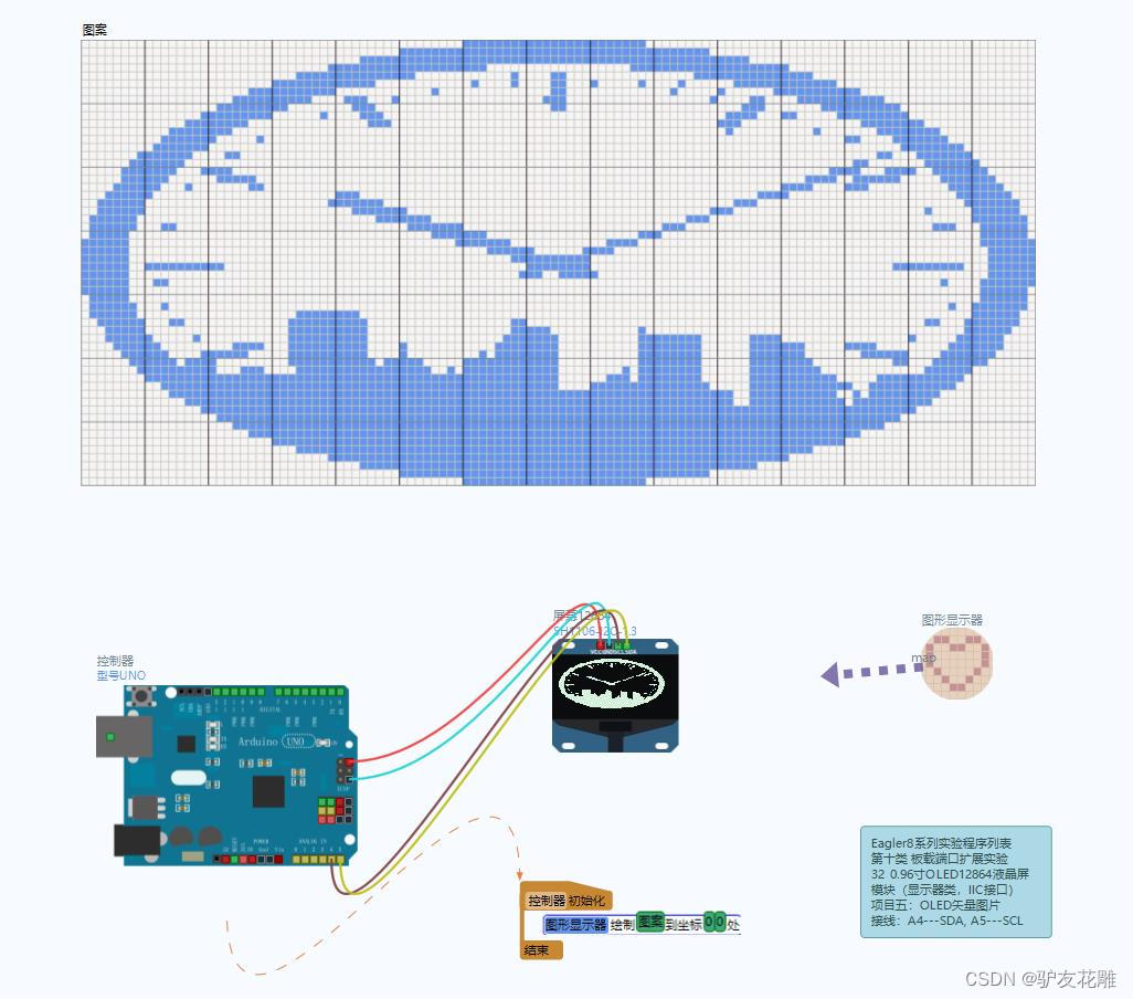 【雕爷学编程】arduino动手做(212) 9合1 扩展板完成arduino的第10类扩展实验之096寸oled12864液晶屏模块2arduino拓展版9合一 Csdn博客