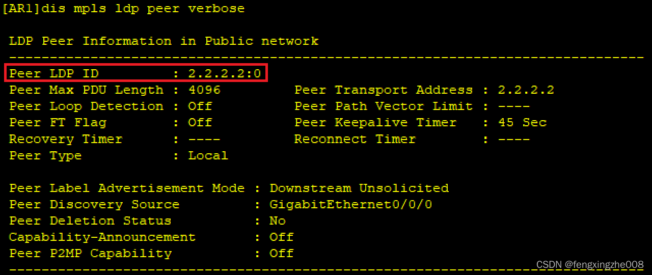 MPLS/LDP原理介绍+报文分析+配置示例_mpls报文格式-CSDN博客