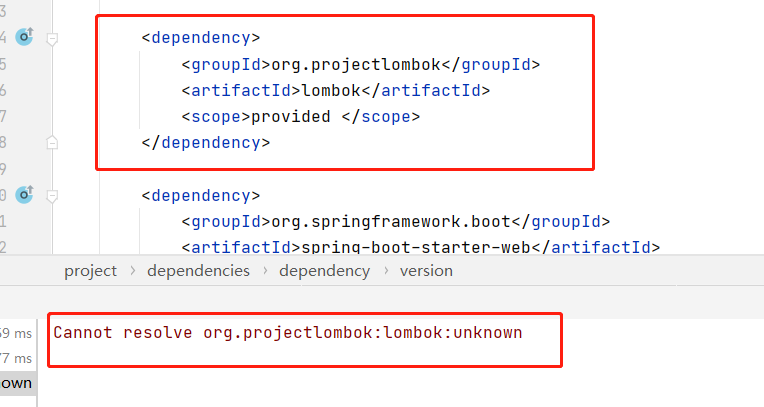 Cannot resolve xxxx(依赖名):unknown_cannot resolve unknown-CSDN博客