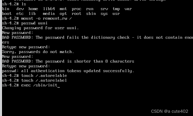 关于“CentOS7：sorry,that didn‘t work.please try again！”提示解决办法_centos sorry ...