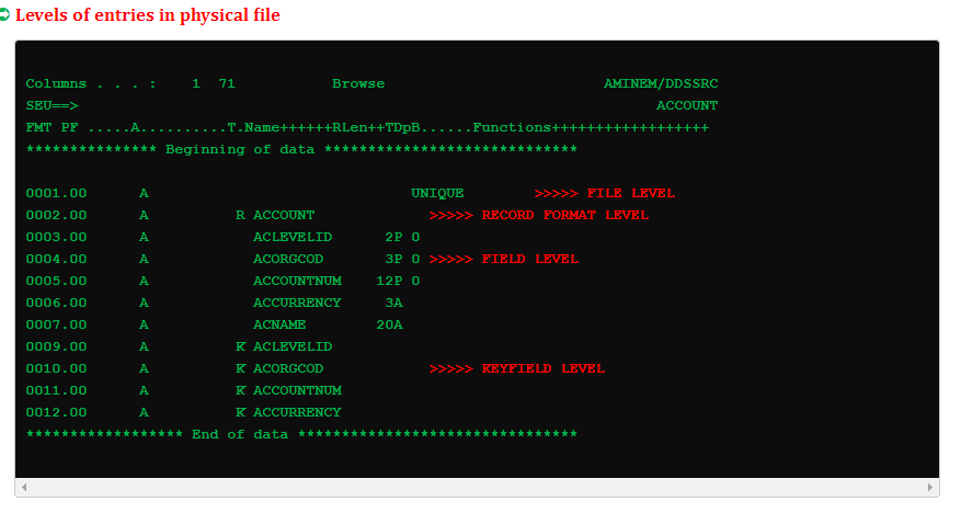 AS400 Physical File_as400pf编程-CSDN博客