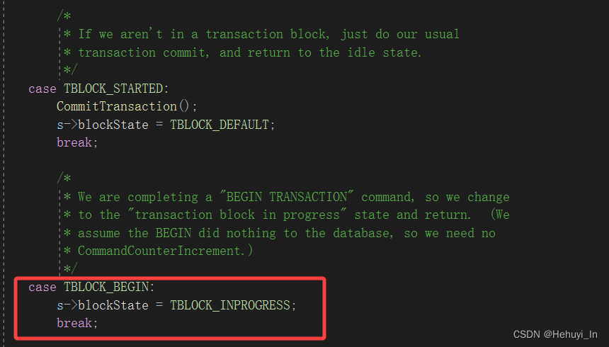 Postgresql源码学习(二)—— 事务块状态转换pgsql事务状态转换 Csdn博客