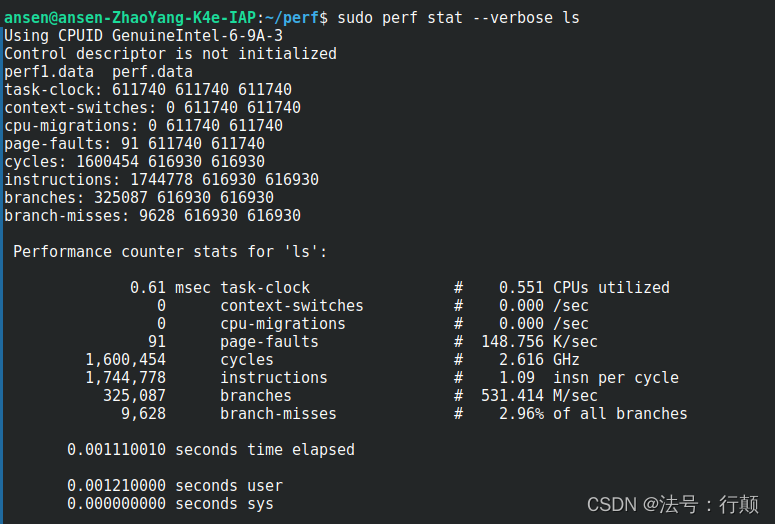 perf学习笔记（4）之 perf stat-CSDN博客
