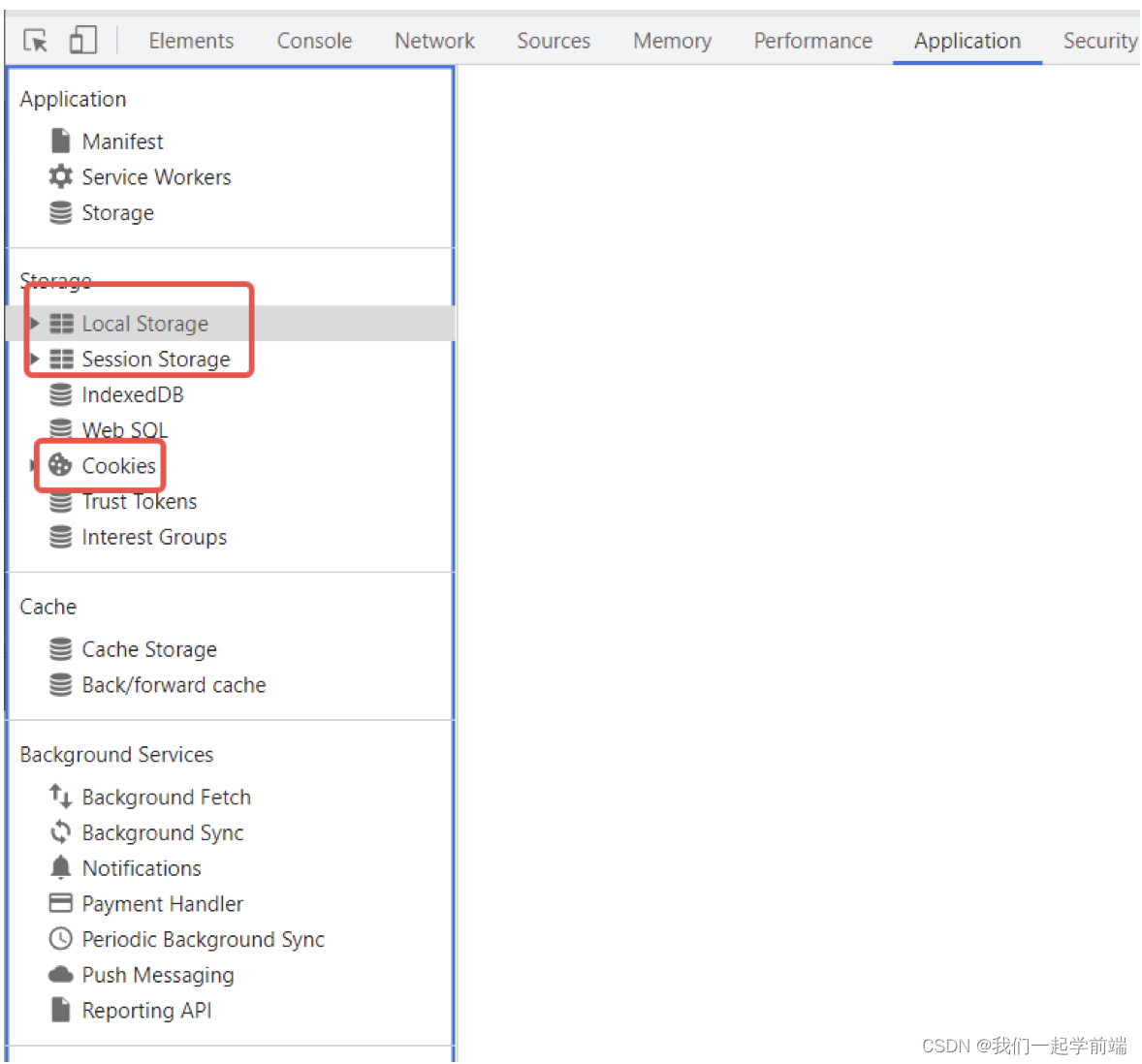 说一下对cookie和storage Localstorage和sessionstorage 的认识和区别？ Storage和
