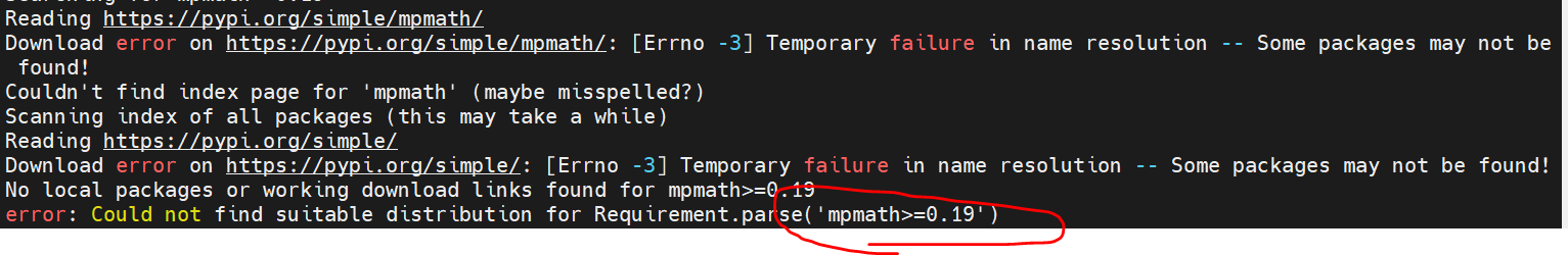 服务器离线安装sympysympy没有mpmath Csdn博客 