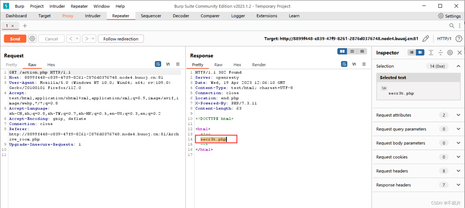 Buuctf-[极客大挑战 2019]Secret File-CSDN博客