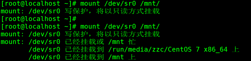 mount：在/dev/sr0上找不到媒体_centos7.4 mount sr0-CSDN博客