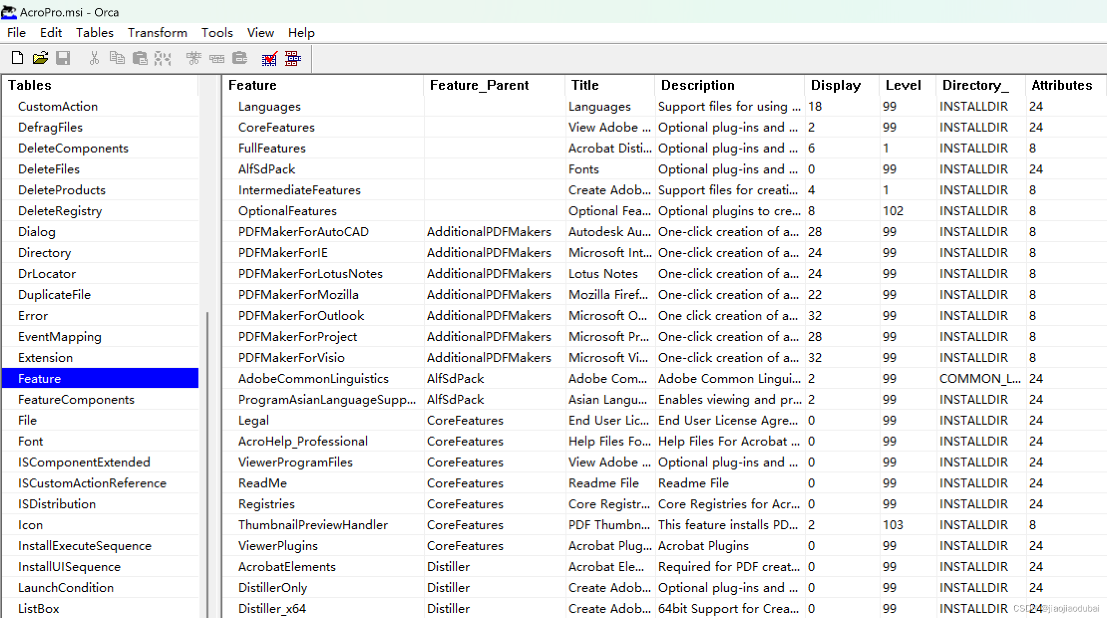 使用Orac修改.msi安装包以适应自动化部署的需要_修改msi-CSDN博客