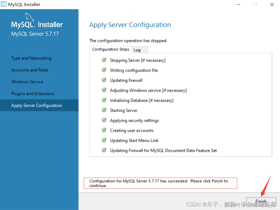 MySQL（5.7.17）数据库安装部署过程图文详解_mysql5.7.17_乐子，解释一下什么是惊喜的博客-CSDN博客
