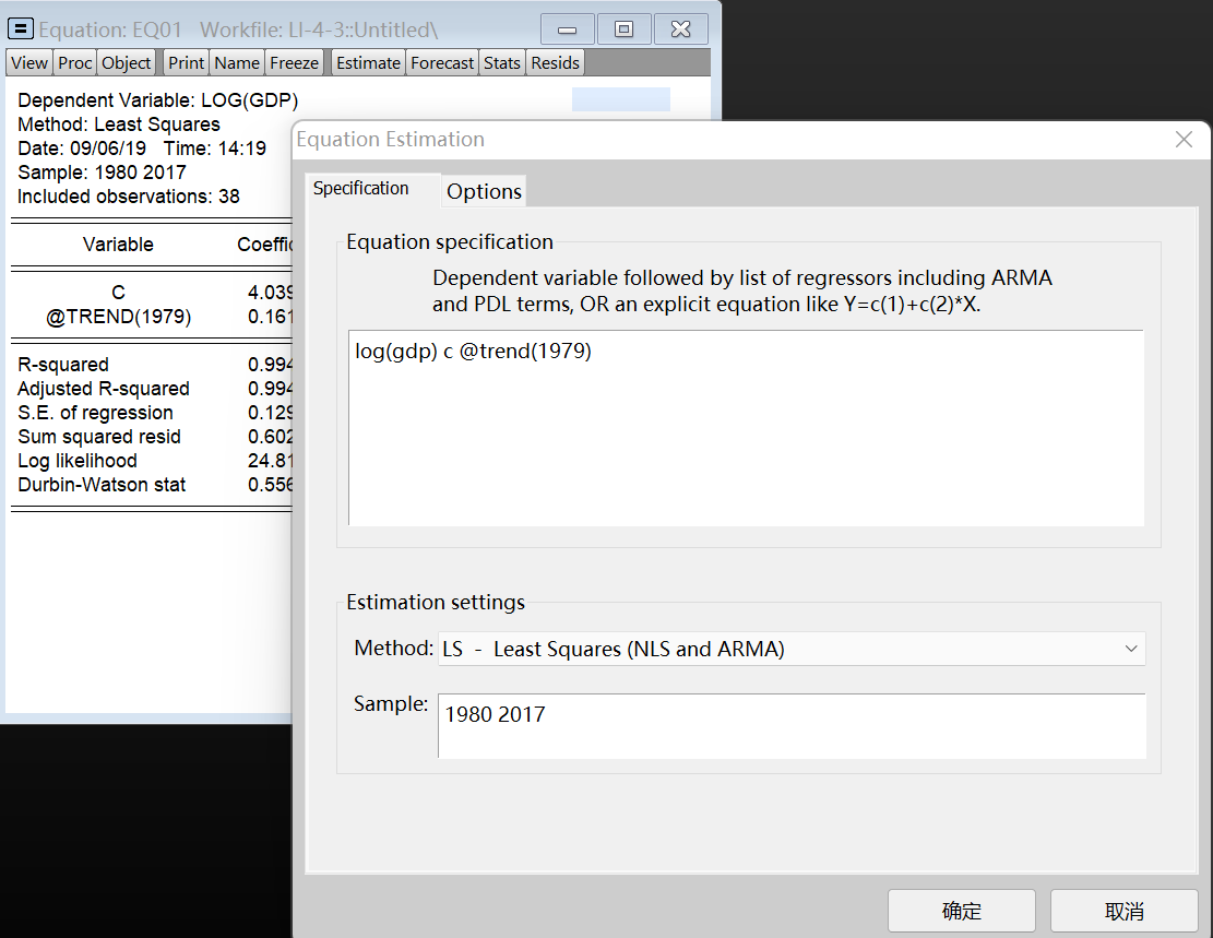 计量经济学笔记4-Eviews操作-可线性化模型与虚拟变量_eviews多元非线性回归模型-CSDN博客