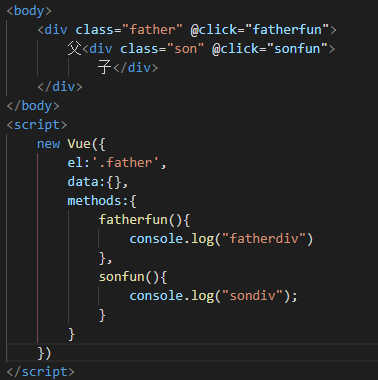 Vue处理事件冒泡_vue冒泡-CSDN博客
