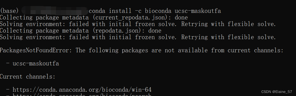 小白#failed with initial frozen solve. Retrying with flexible solve.加上#prompt安装任何包都报错-CSDN博客