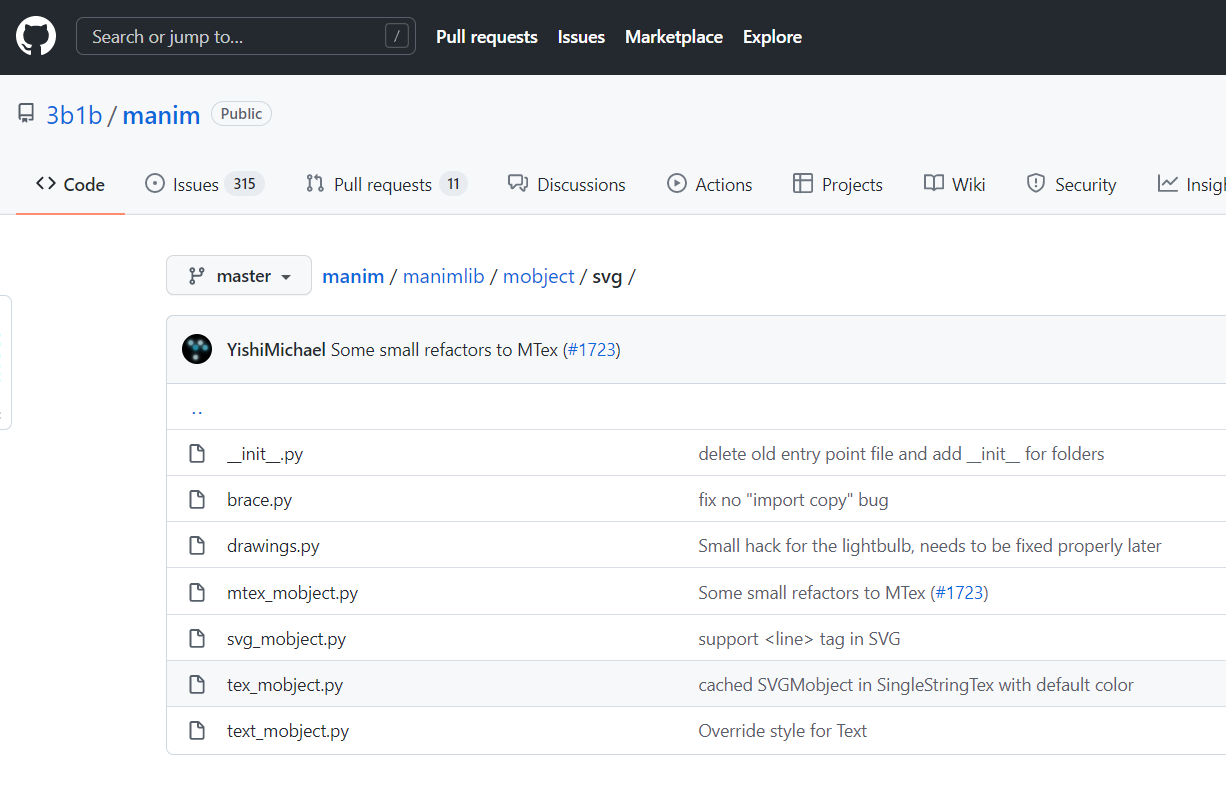 【manim】导入库时出现ModuleNotFoundError: No module named‘manimlib.XXX‘解决方法 ...