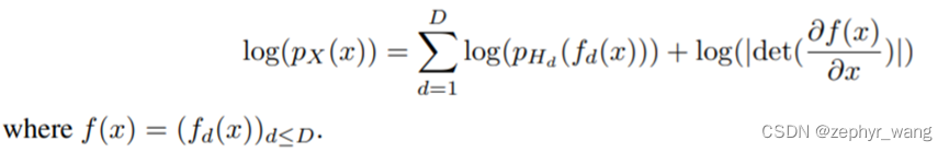 流模型（flow）--《NICE: Non-linear Independent Components Estimation》-CSDN博客