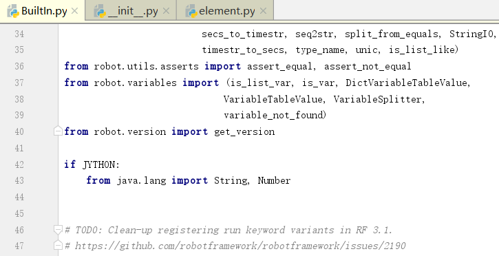 （基于python3）+ 在pycharm中编写及运行robot脚本_pycharm跳转robot关键字-CSDN博客