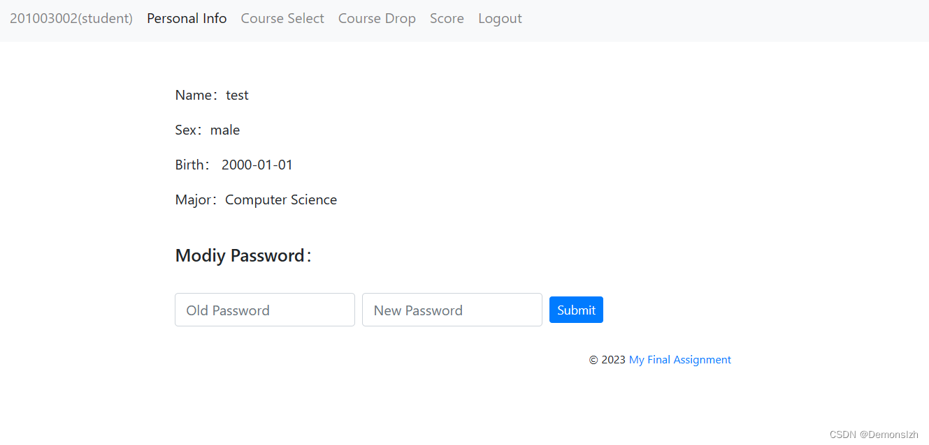 Flask全栈开发案例(一) Flask+bootstrap+sqlite 学校选课管理系统(demo版)-CSDN博客