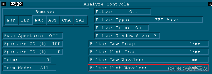Zygo干涉仪面形滤波详解_metropro-CSDN博客