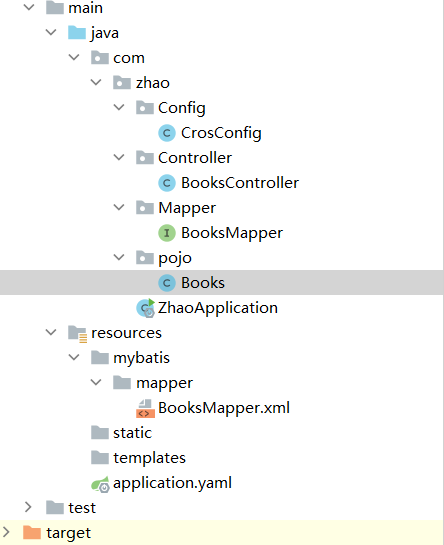 springboot+vue前后端分离项目入门（简单实现访问数据库数据）_spring boot+vue的项目怎么从数据库读数据-CSDN博客