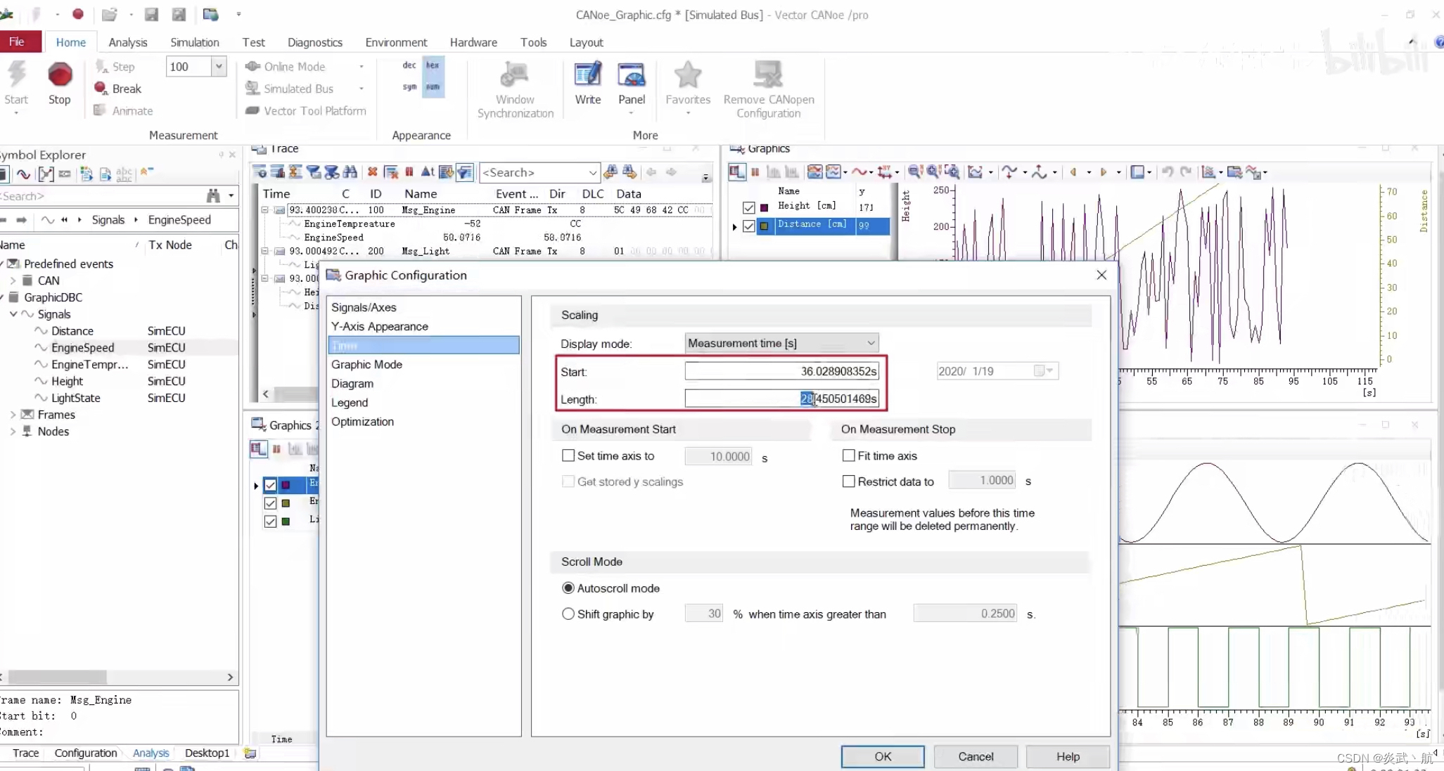 CANoe基础教程03：分析窗口-Graphic_canoe graphic-CSDN博客