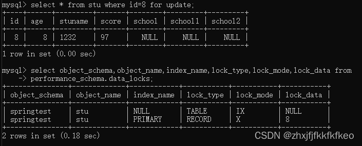 Mysql表级锁之意向锁mysql意向锁zhxjfjfkkfkfkeo的博客 Csdn博客