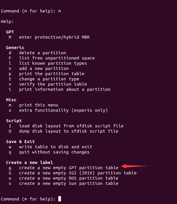 fdisk命令将MBR磁盘转换为GPT磁盘—Linux_fdisk 30t gpt-CSDN博客