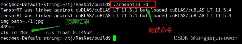 tensorRT部署分类网络resnet与性能验证教程(C++)_tensorrt resnet-CSDN博客