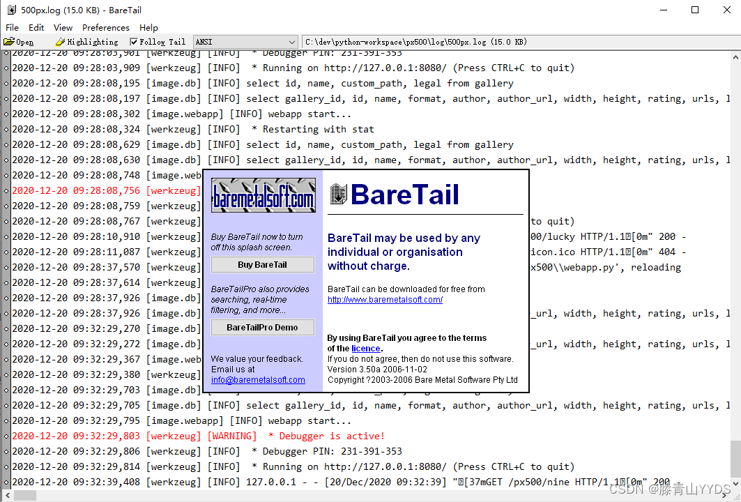 windows如何使用tail来查看文件的最后几行内容_windows 查看文件最后几行-CSDN博客