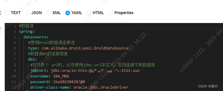 记一次springbootdruid多数据源配置问题at Comalibabadruidpooldruidabstractdatasource Csdn博客