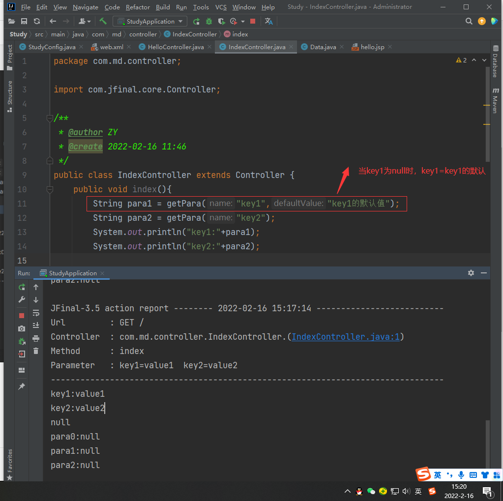 JFinal中getPara（）接收数据_jfina getparam-CSDN博客