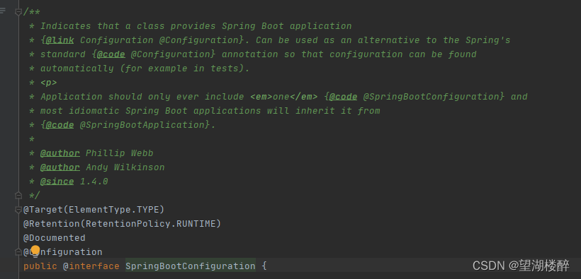 Springboot常见面试题,springboot是如何进行自动装配的,如何内置tomcat并运行的?望湖楼醉的博客 Csdn博客