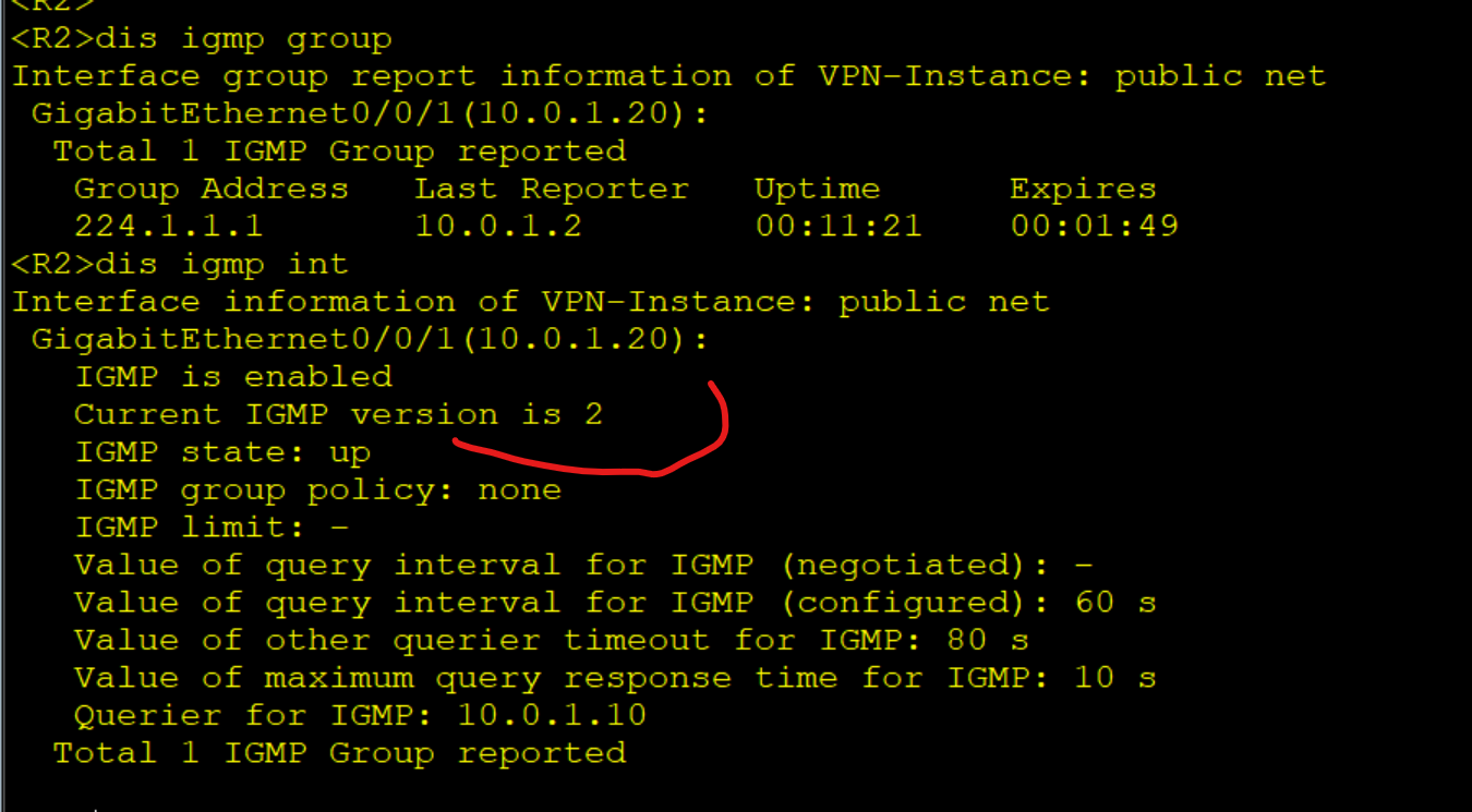 一个实验带你搞懂IP组播和IGMPV1 V2 V3 各版本的关系_组播v2.0和3.0关系-CSDN博客