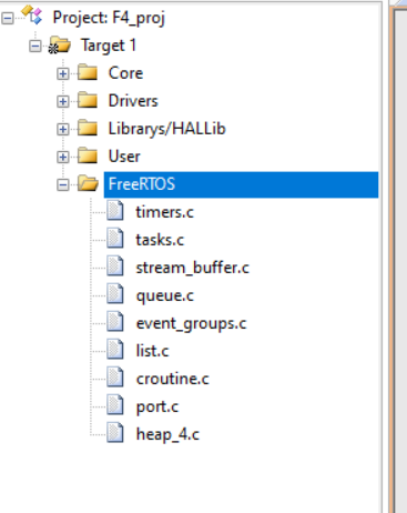 FreeRTOS学习之在STM32F407上的移植（HAL库版本）_f407的hal库工程移植到f401-CSDN博客