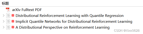 【论文笔记】分布型强化学习（Distributional RL）专题5篇-CSDN博客