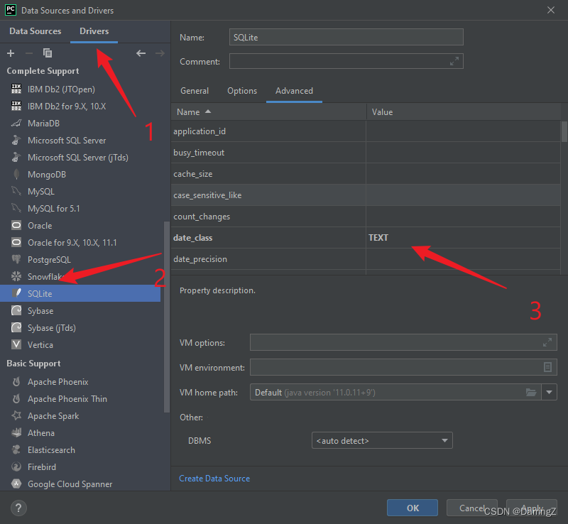 pycharm内sqlite数据库添加date类型日期（yyyy-MM-dd），自动变成一串长整数，或者日期后面自动添加时、分、秒（00:00:00.000）_pycharm中sqlite库中 ...