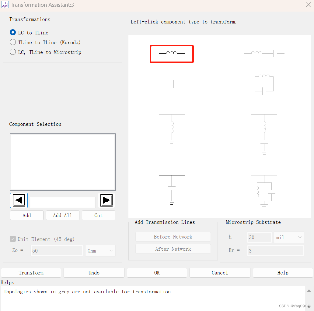 ADS入门学习笔记——LC滤波器到微带滤波器的转换_ads电容电感转化为微带线-CSDN博客