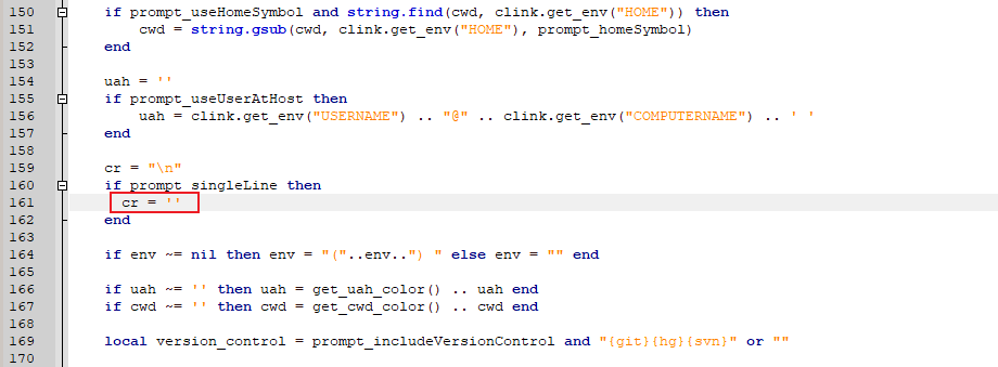cmder解决命令输入残留字符 、更改命令提示符、将路径信息和提示符并为一行显示_cmder字符残留-CSDN博客