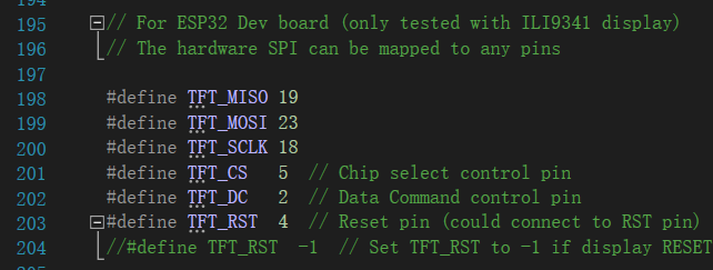 ESP32：使用TFT_eSPI库驱动TFT串口屏_esp32驱动tft-CSDN博客