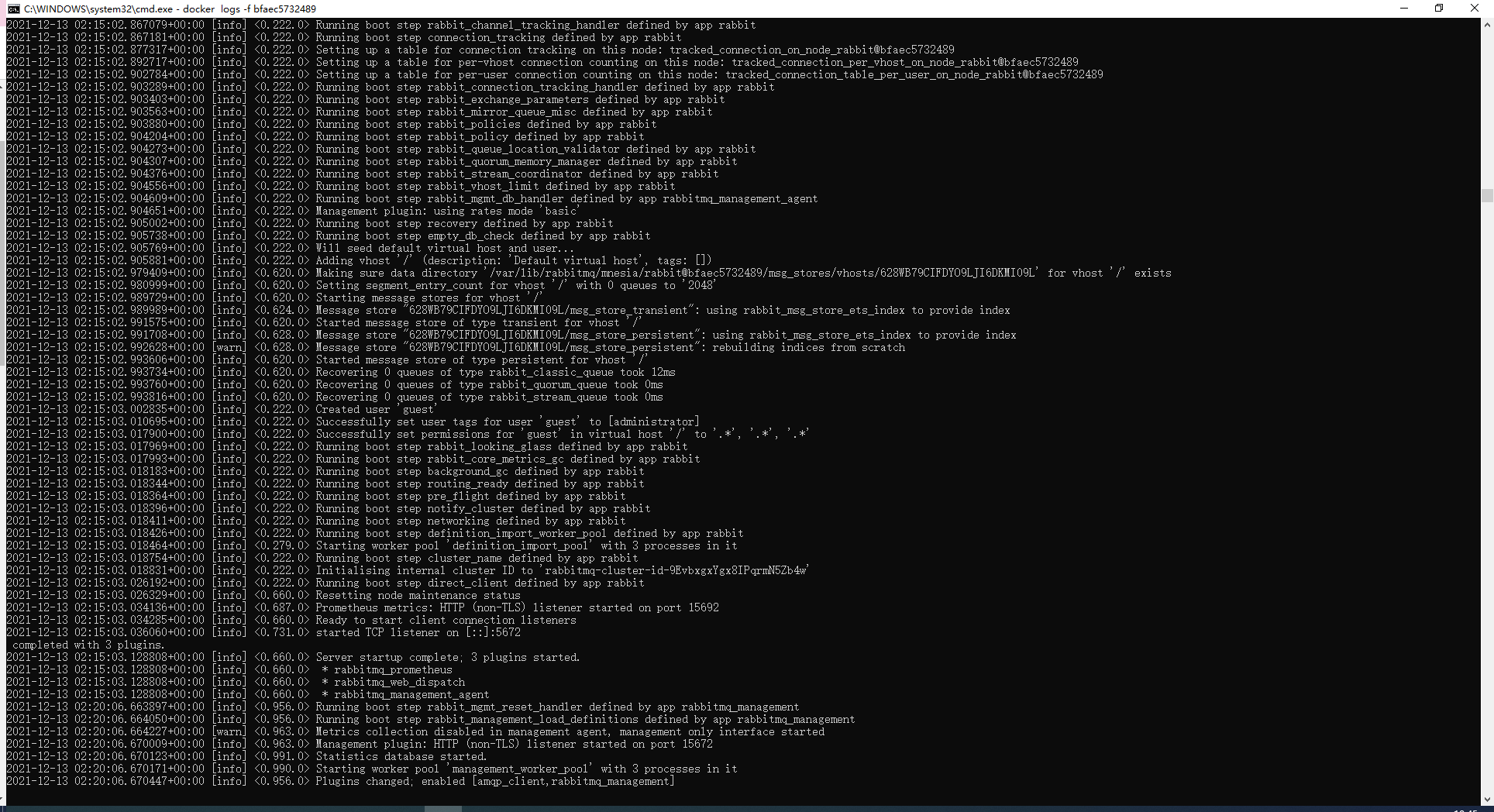 Windows Docker Desktop启动rabbitmq服务_docker desltop安装rabbitmq启动-CSDN博客