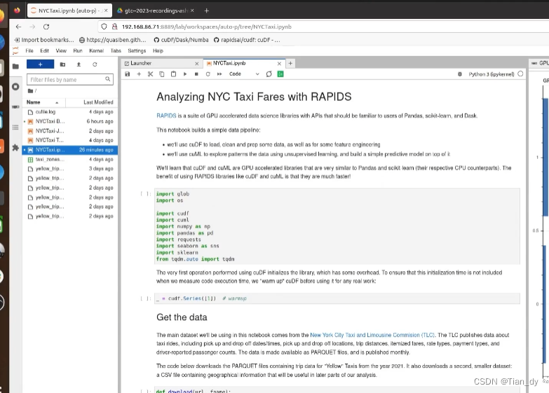 【分享nvidia Gtc】使用 Rapids 加速 Python 中的数据科学 S51281a Rapids Gpu Csdn博客