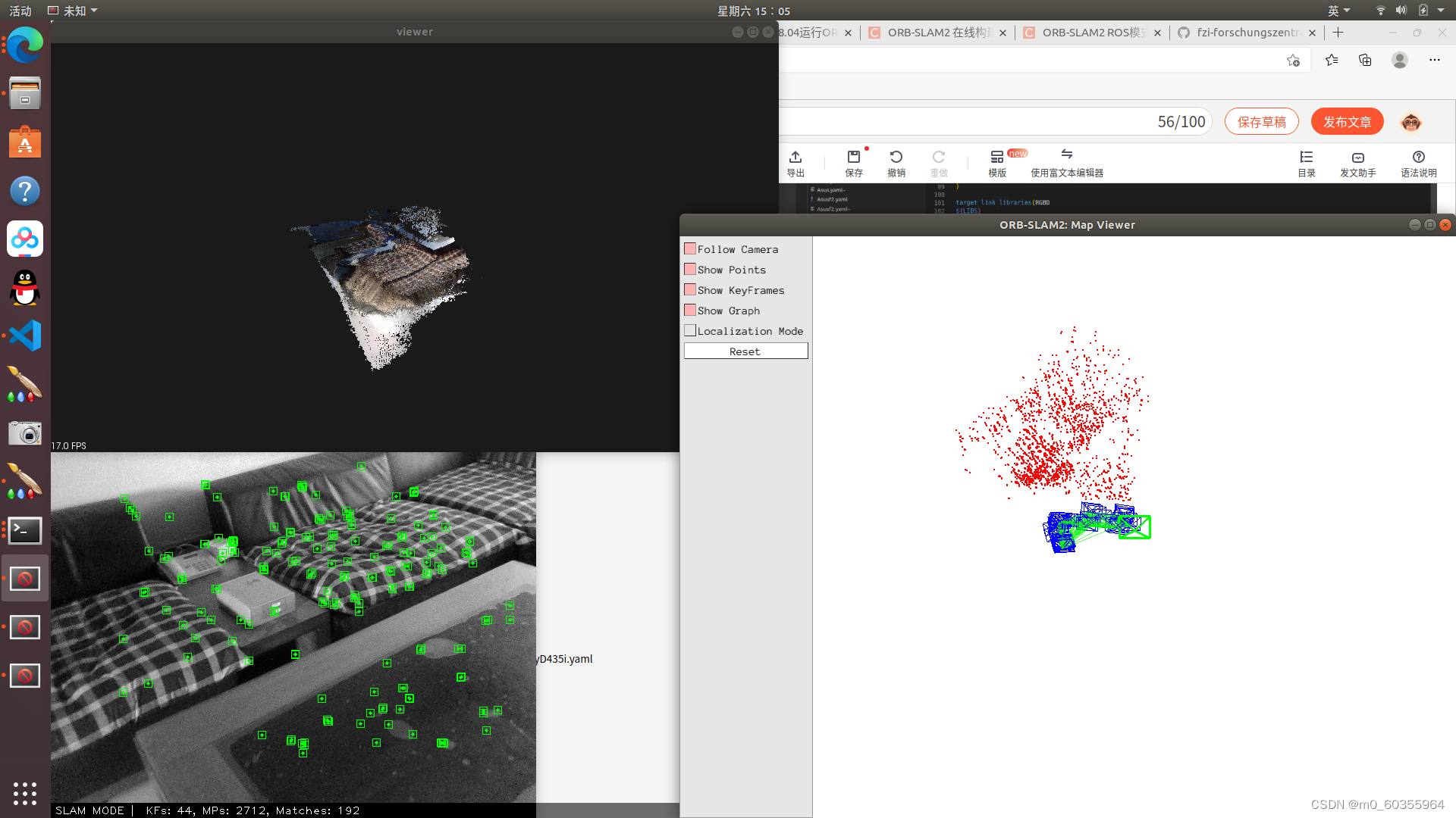 运行D435i相机录制的bag包跑可回环的稠密建图ORB-SLAM2_RGBD_DENSE_MAP-master_rosbag d435-CSDN博客