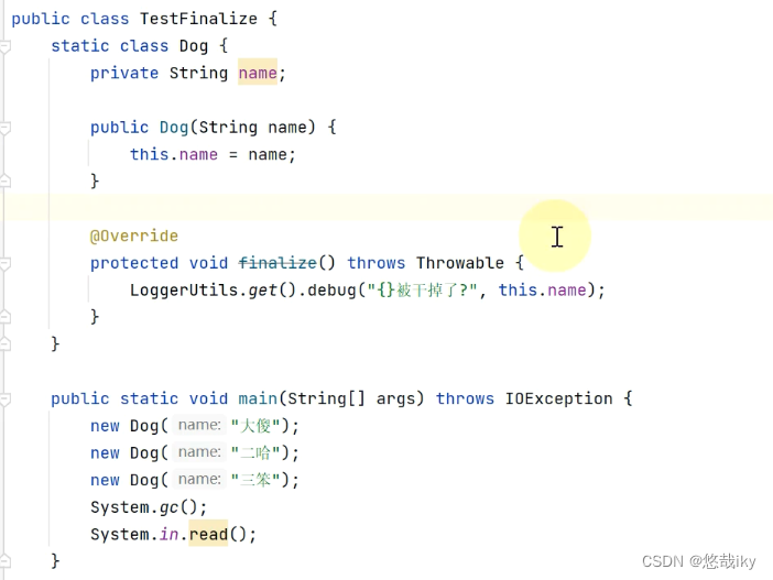 Java jvm虚拟机对象引用类型、finalize 的理解_unfinalized-CSDN博客
