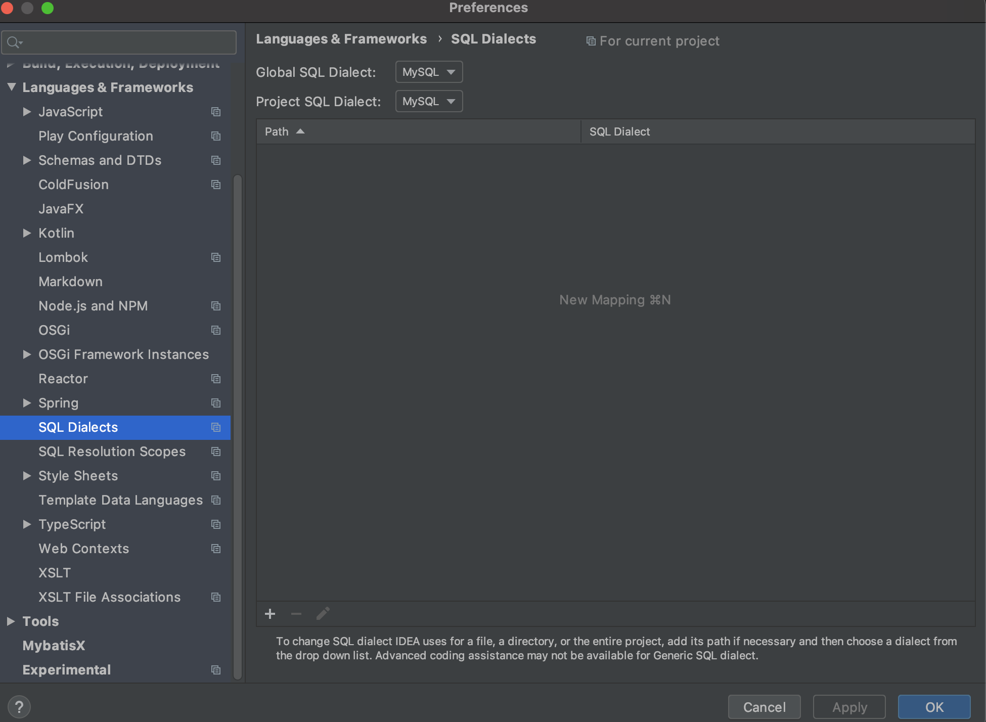 IDEA连接数据库，xml写sql没有提示_idea 连了oracle但xml文件没有提醒-CSDN博客