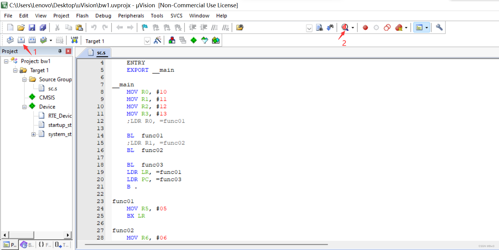Keil的安装及stm32的基本使用_keilstm32-CSDN博客