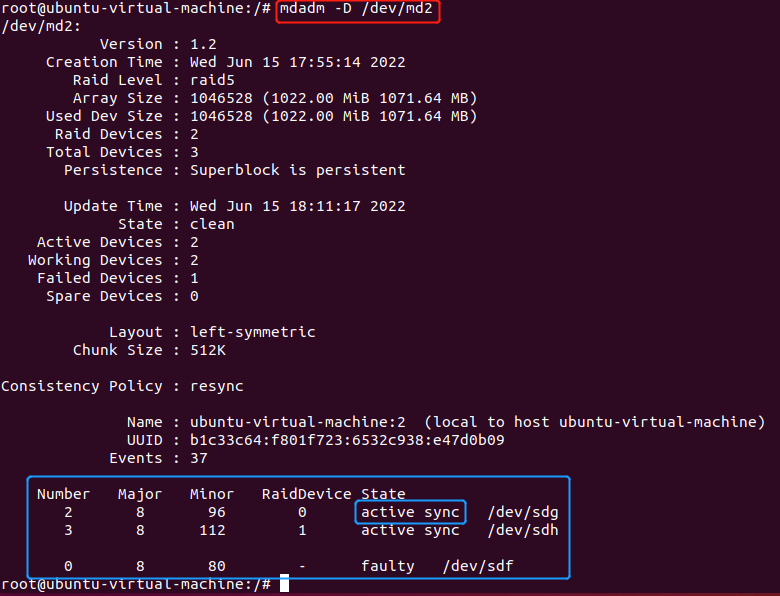 Linux下实现RAID磁盘阵列（Ubuntu18.04 + RAID0、1、5）_ubuntu raid-CSDN博客