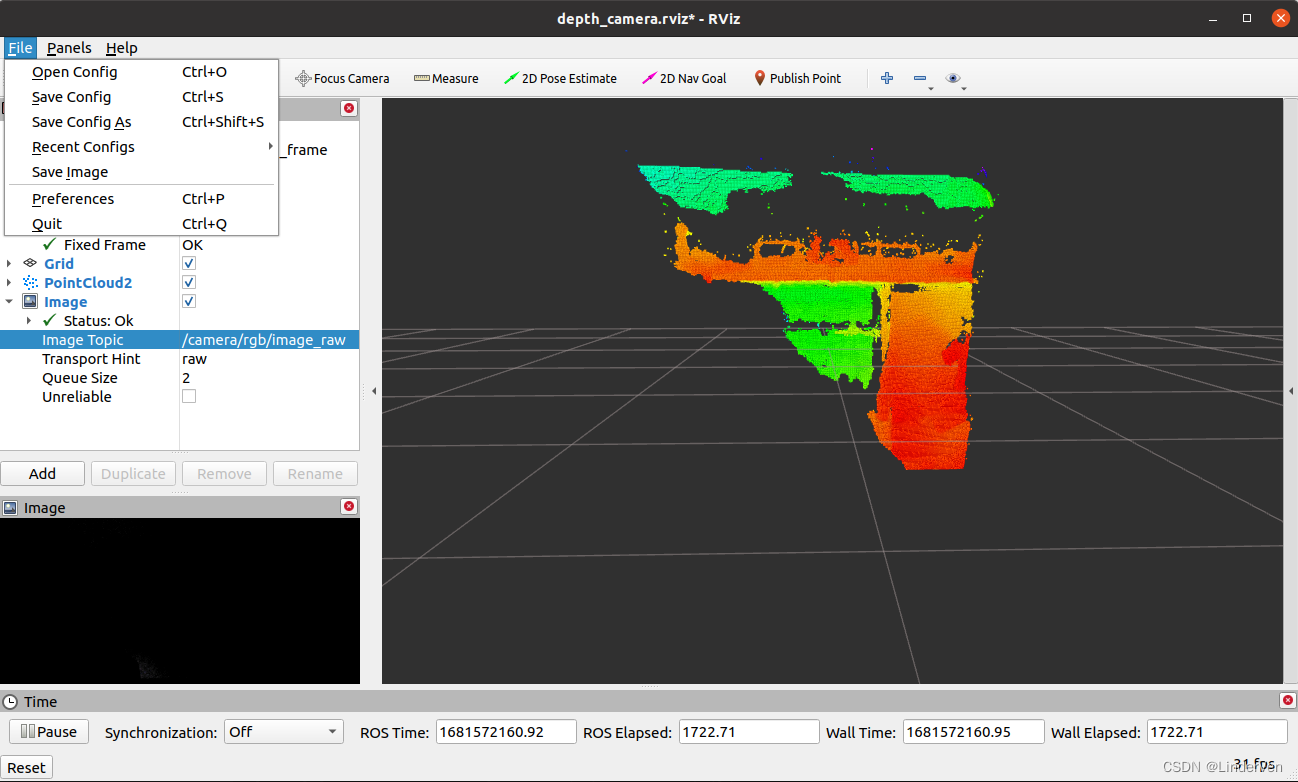 【VMware Ubuntu ros noetic使用Astra S相机查看图像及点云数据】_ros-noetic-astra-camera ...