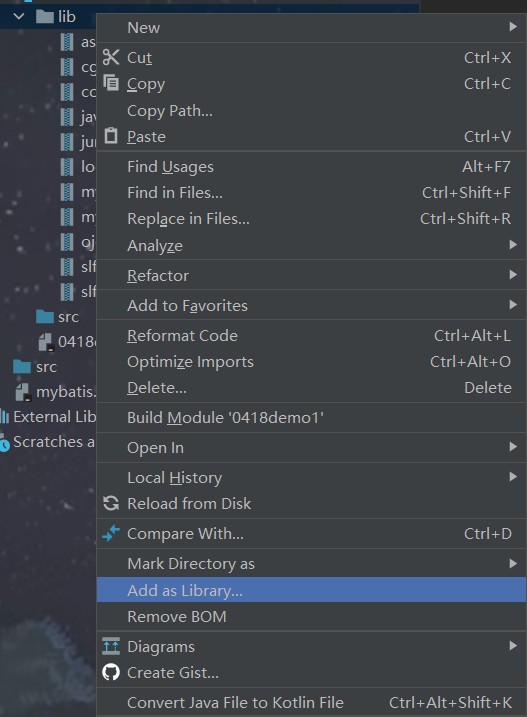 MyBatis01：创建、运行、测试一个mybatis项目_mybits创建测试类-CSDN博客