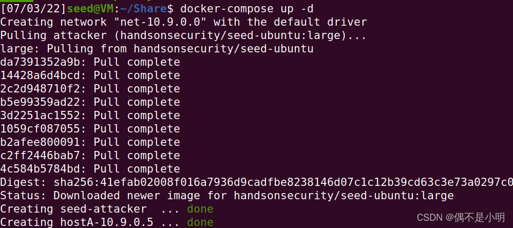 Lab1 Packet Sniffing and Spoofing Lab-CSDN博客