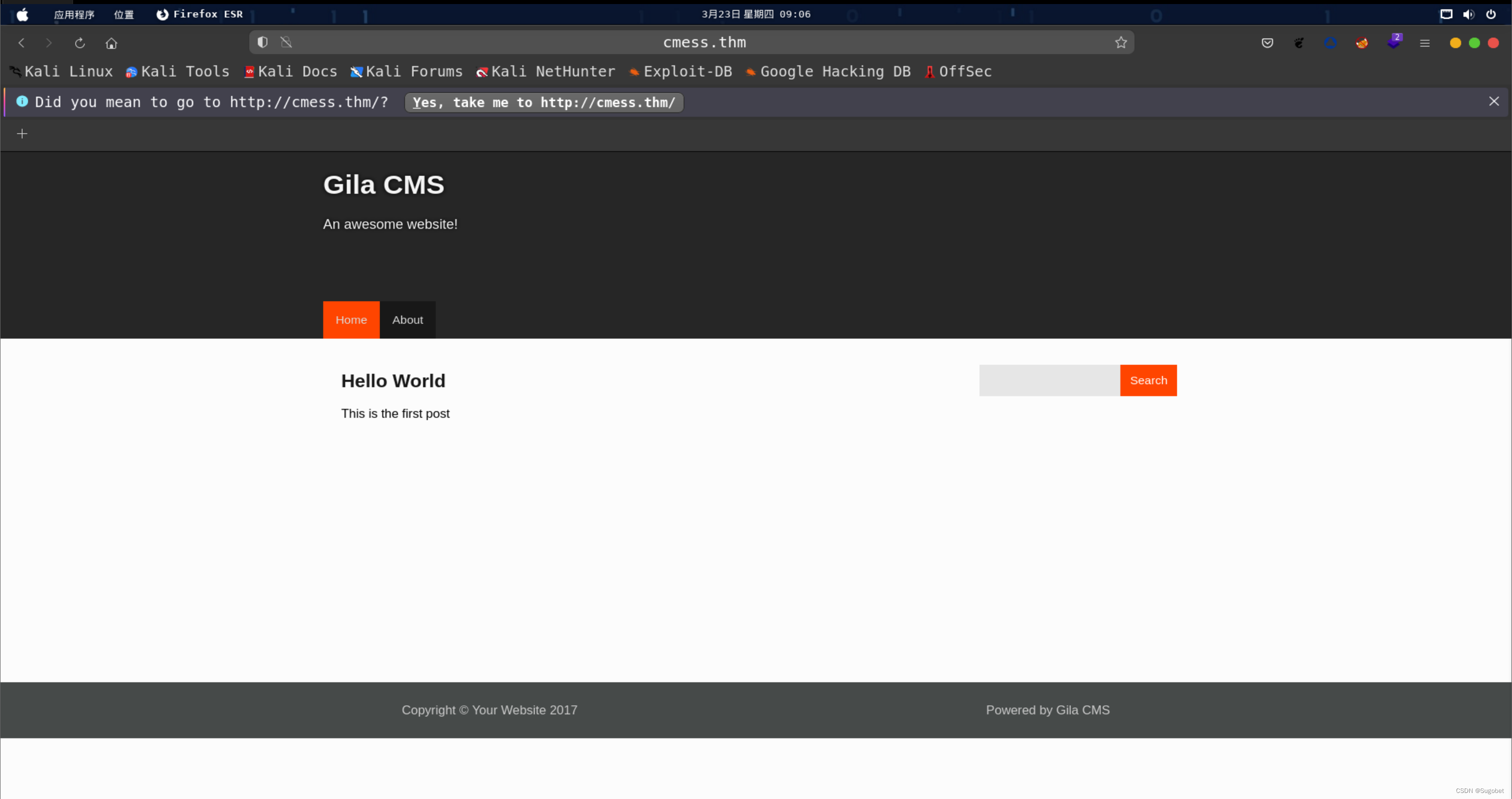 TryHackMe-CMesS (boot2root)-CSDN博客